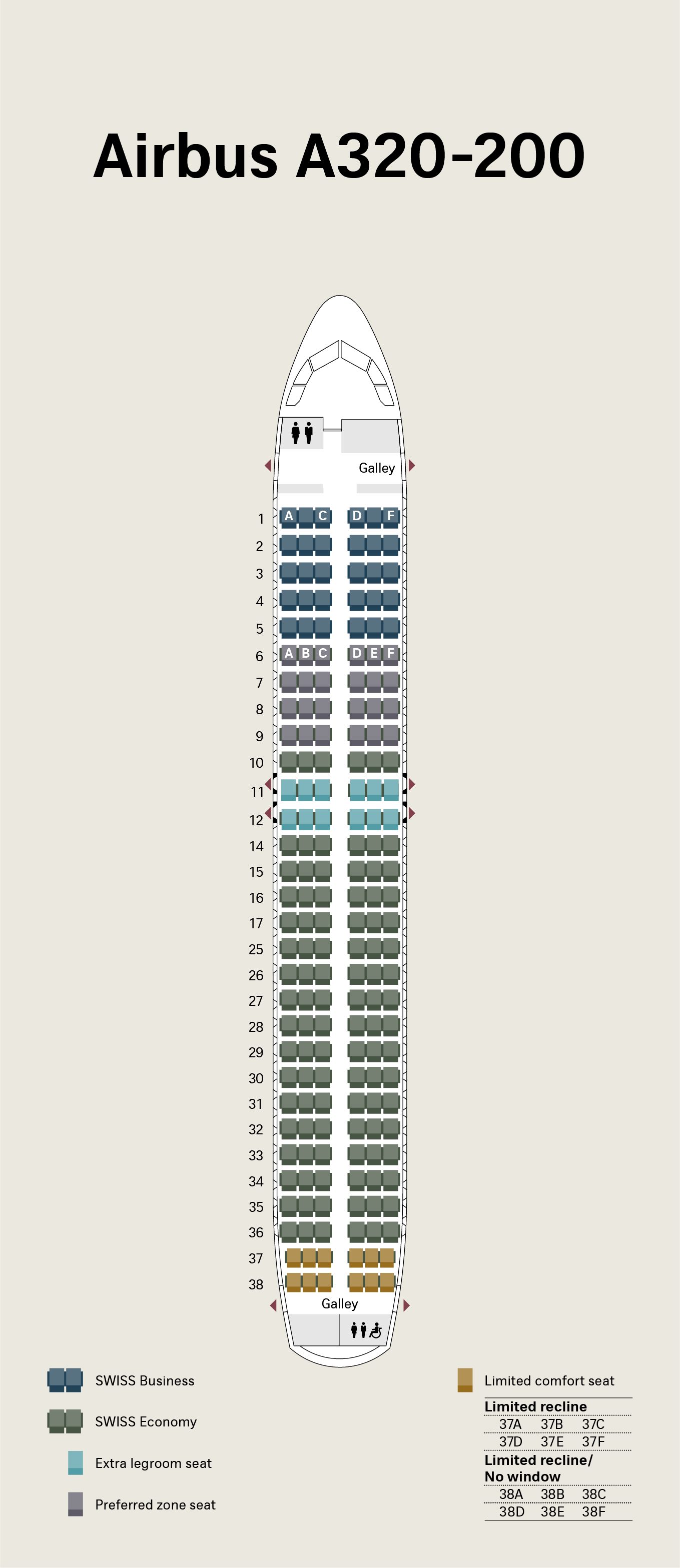 Short- and medium-haul fleet | SWISS