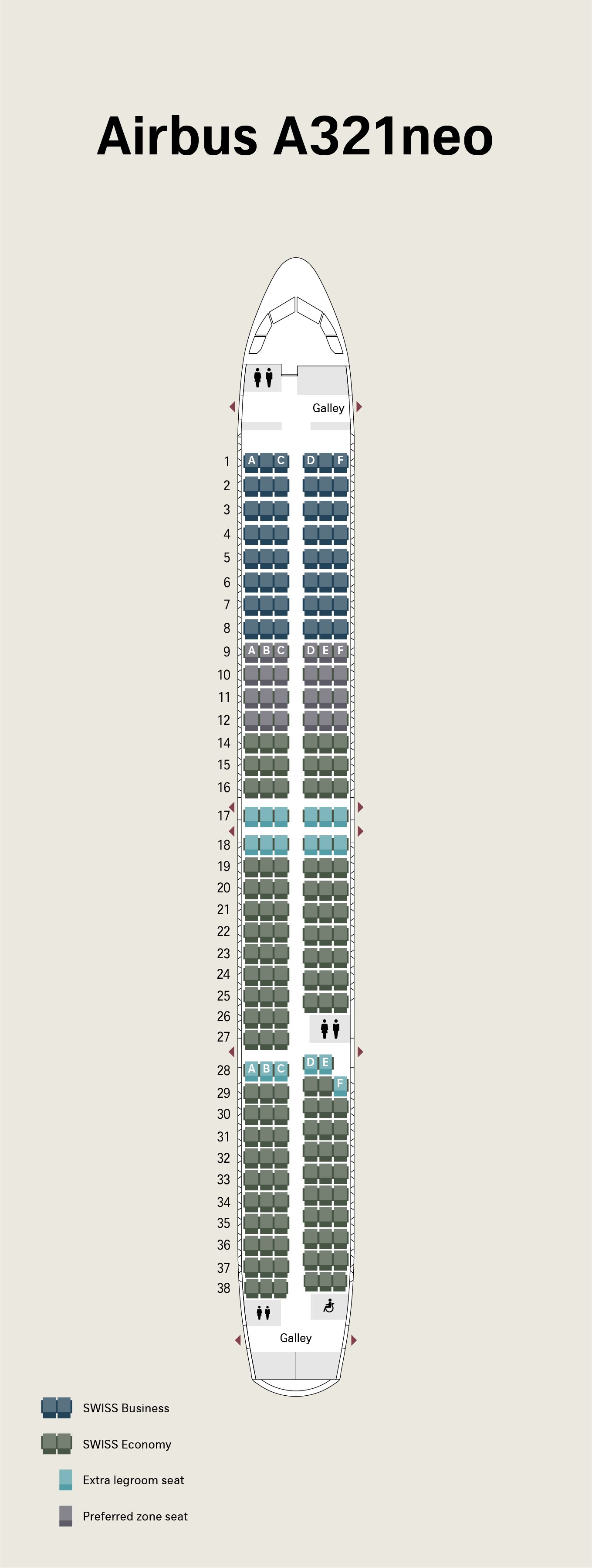 Short- and medium-haul fleet | SWISS