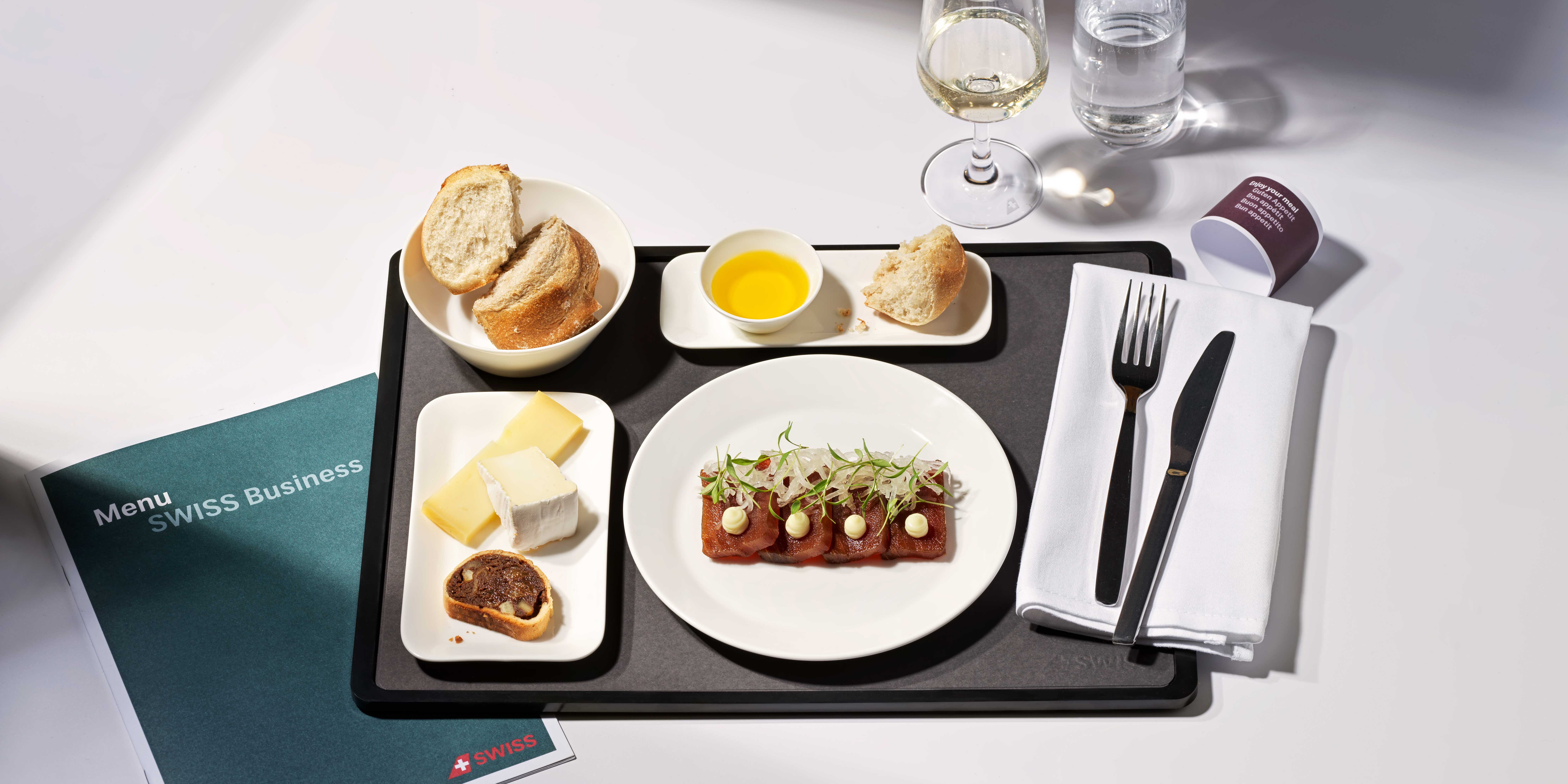 Meals in SWISS Business | SWISS