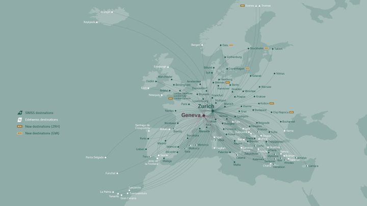 New destinations | SWISS