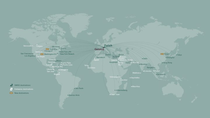 Sommerflugplan 2024 | SWISS